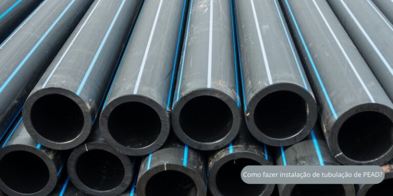 Como fazer instalação de tubulação de PEAD? - Como Fazer Dicas